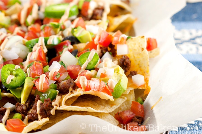 How to Make the Ultimate Nachos (Video) - The Unlikely Baker