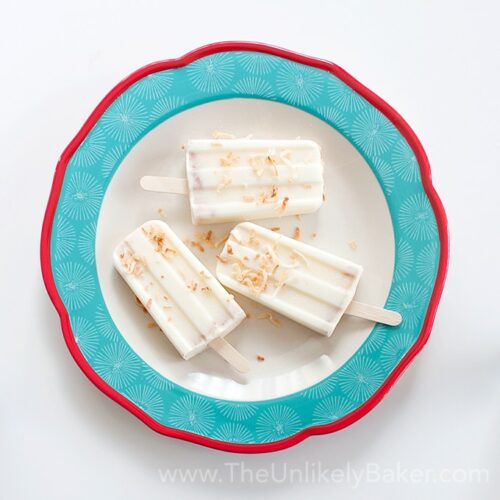 Coconut Popsicles (Filipino Ice Buko)
