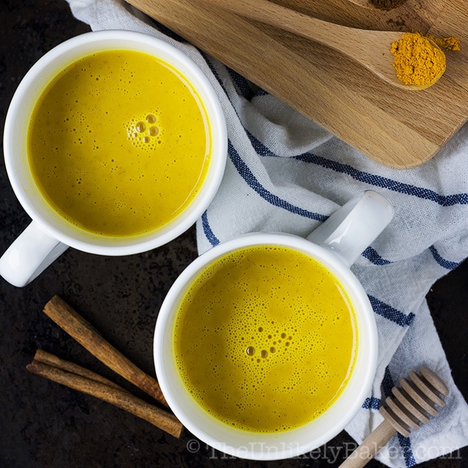 How to Make Turmeric Golden Milk - The Unlikely Baker