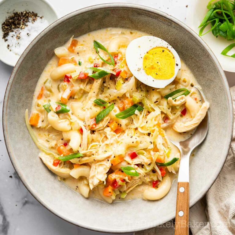 Chicken Sopas Recipe (Filipino Chicken Macaroni Soup)