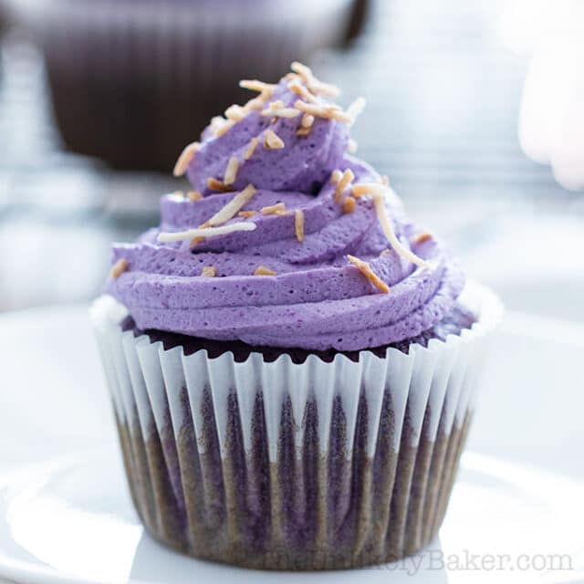 Ube Cupcakes Recipe (with video and step-by-step photos)