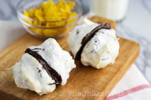 Meringue Cornflake Cookies with Chocolate Chips