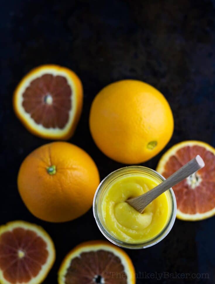Orange Curd Recipe - Easy 10-Minute Recipe