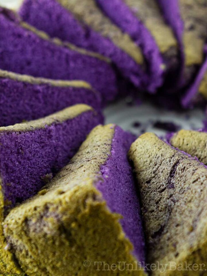 Ube Pound Cake
