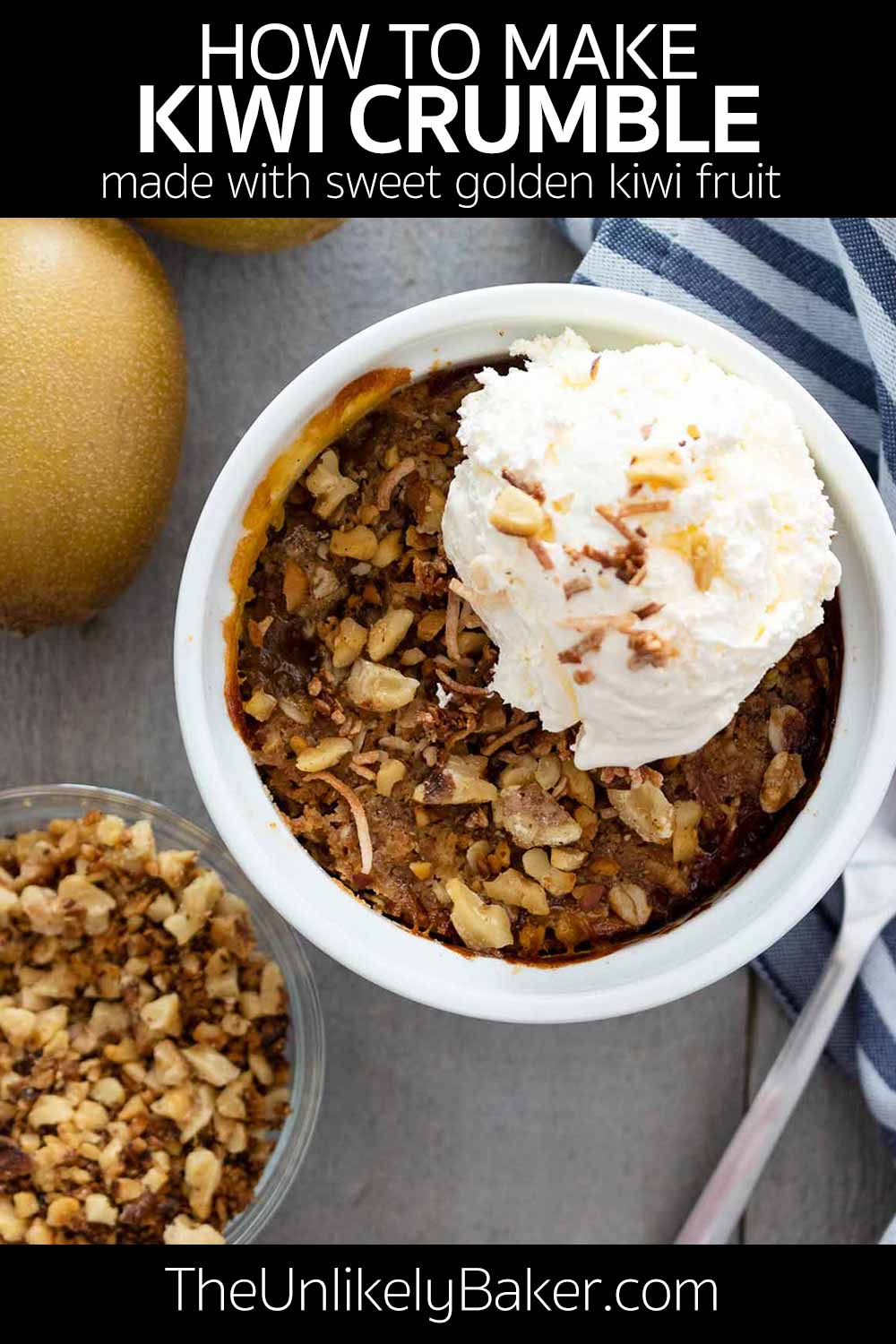 Tropical Kiwi Crumble