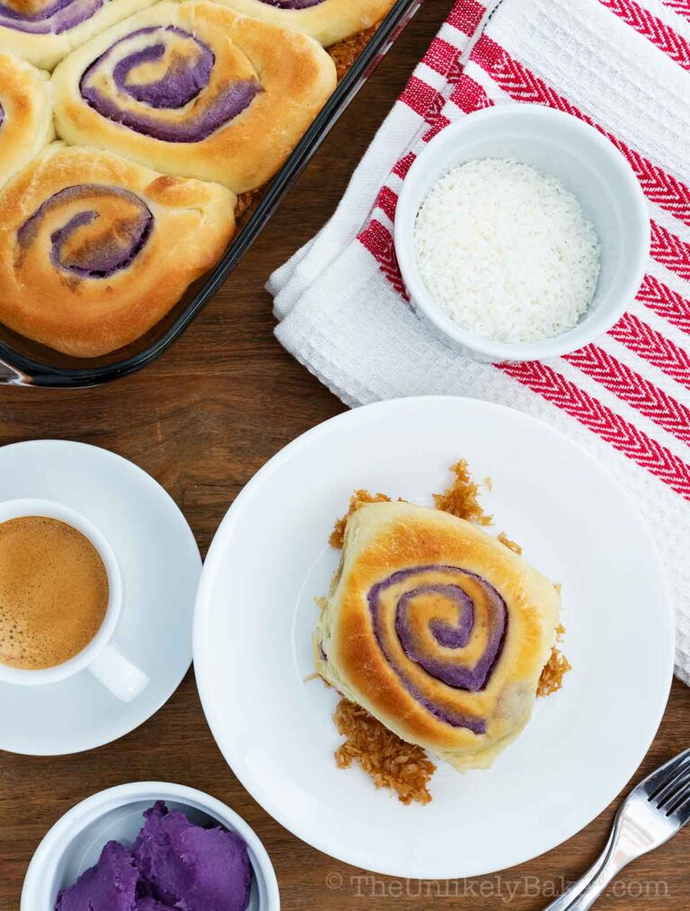 Ube Bread Rolls Recipe