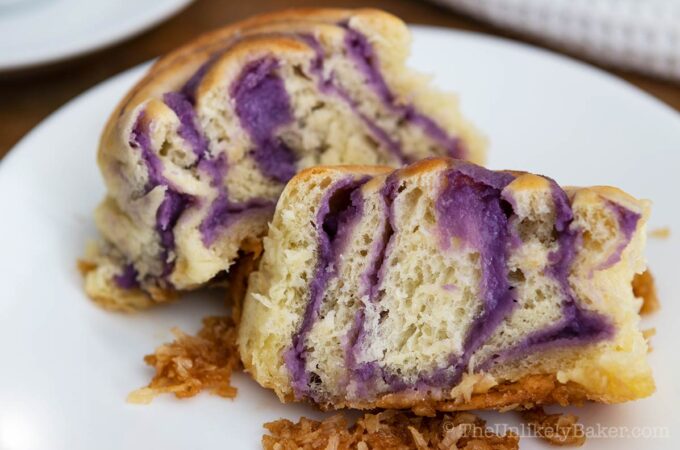 Ube Bread Rolls Recipe