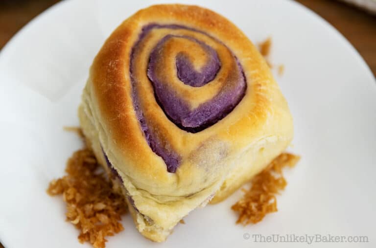 Ube Bread Rolls Recipe