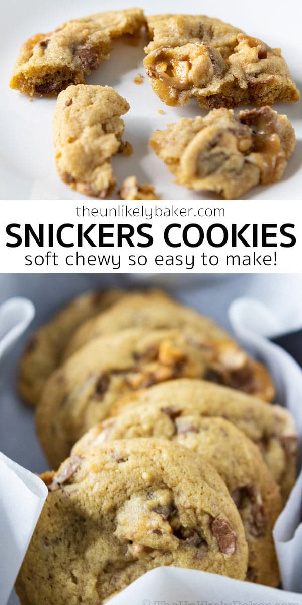 Snickers Cookies Recipe