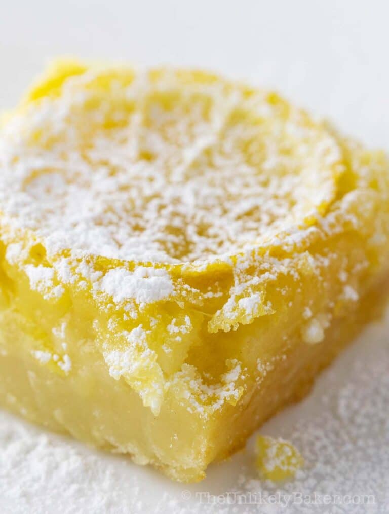 Shaker Lemon Bars (Whole Lemon Bars Recipe)