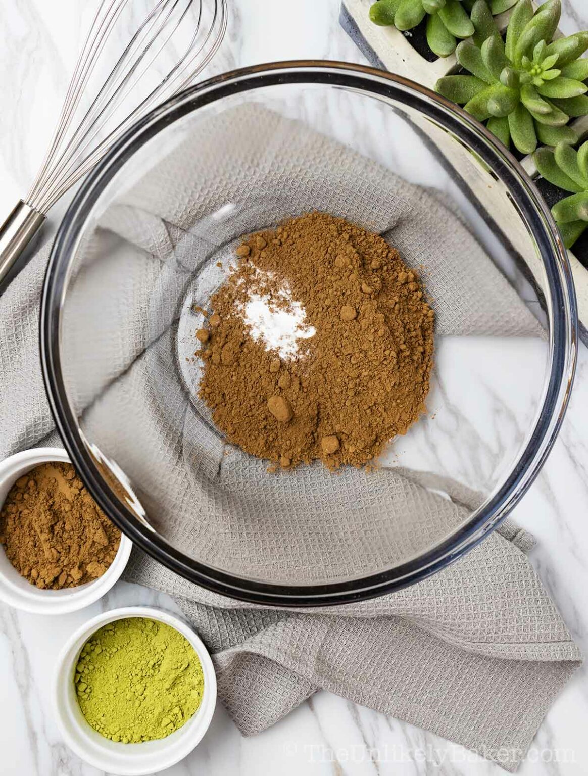 Matcha Brownies Recipe - Fudgy and Chocolatey - The Unlikely Baker