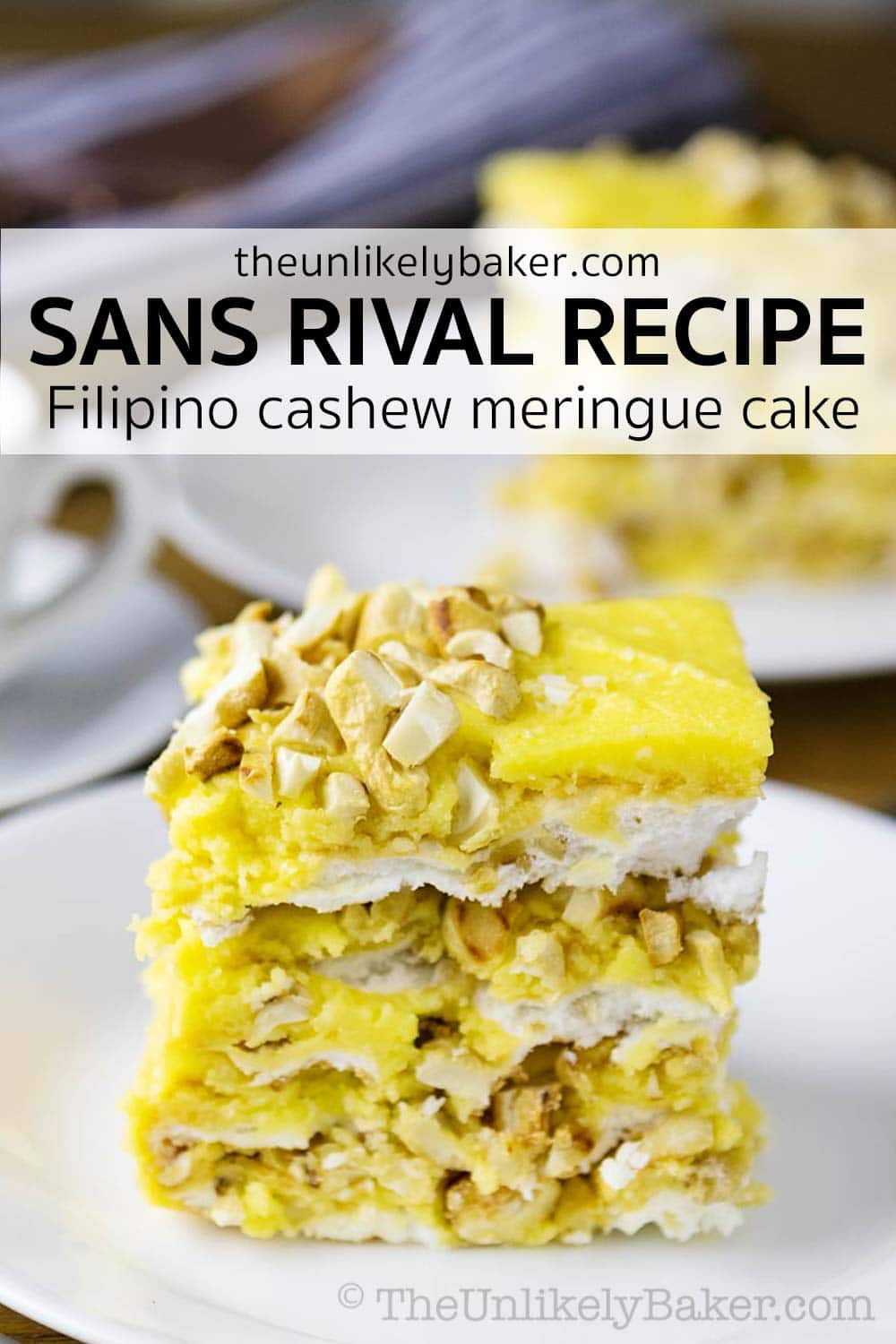 How to Make the Best Sans Rival Cake - The Unlikely Baker