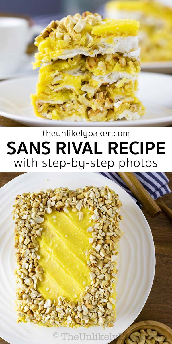 How to Make the Best Sans Rival Cake - The Unlikely Baker