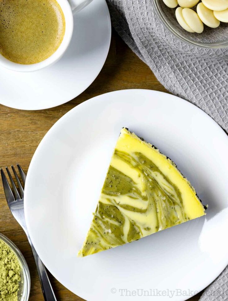 Baked Matcha Cheesecake Recipe