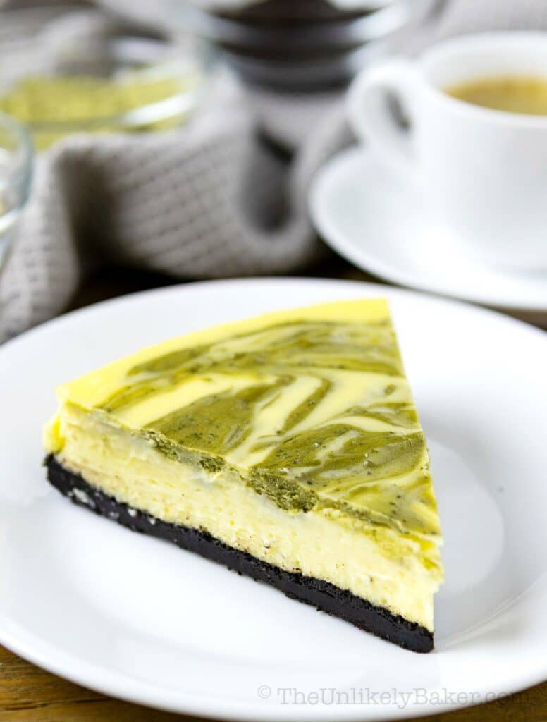 Baked Matcha Cheesecake Recipe