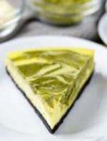 Matcha Cheesecake Recipe - The Unlikely Baker