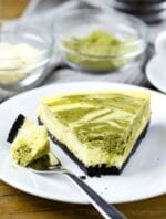 Matcha Cheesecake Recipe - The Unlikely Baker