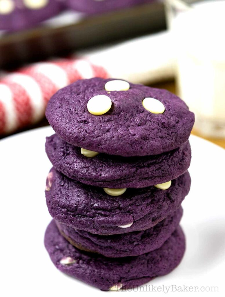 Ube Cookies Recipe - Soft and Chewy