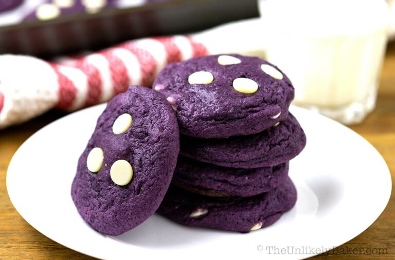 Ube Cookies Recipe - Soft and Chewy