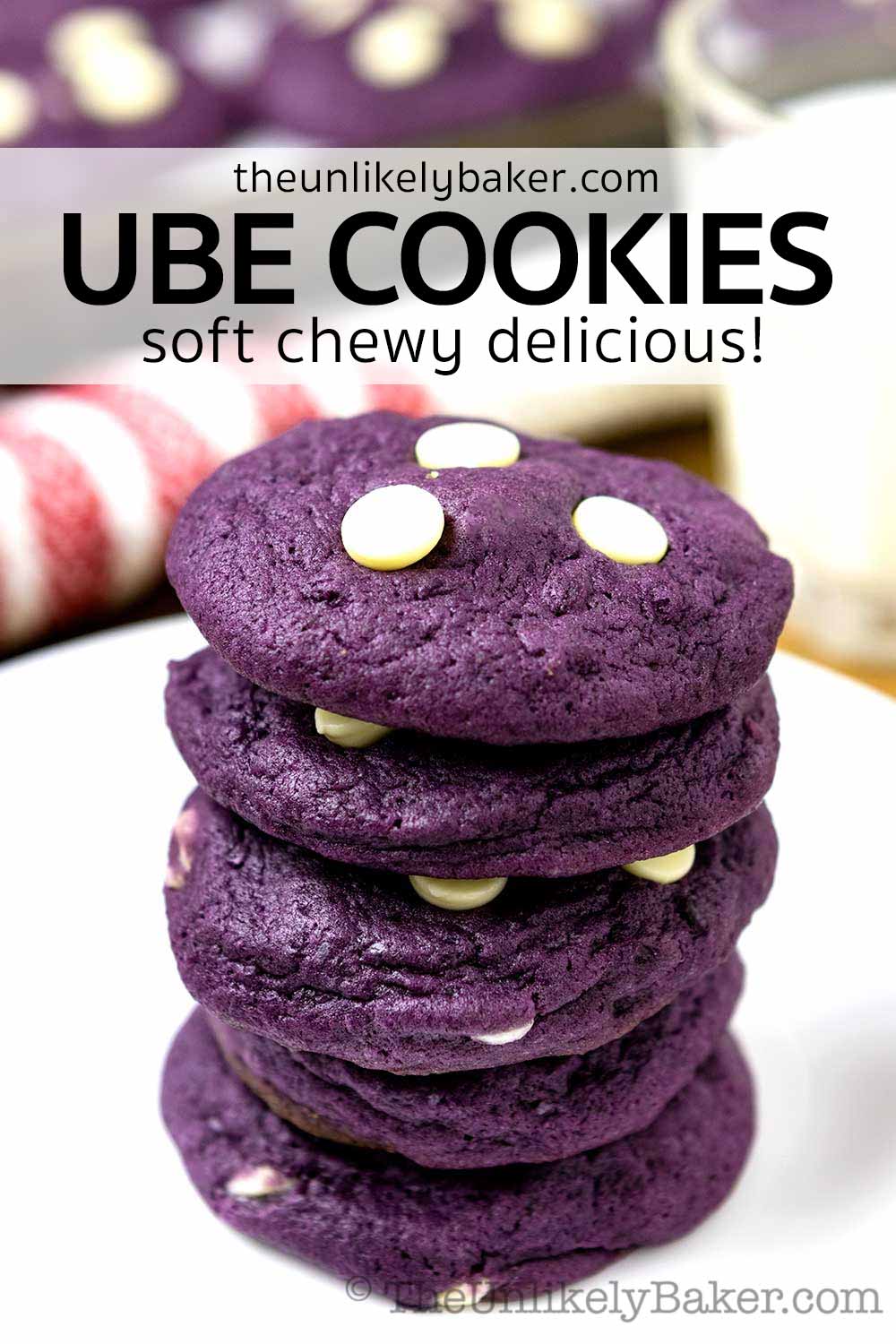 Ube Cookies Recipe - Soft and Chewy