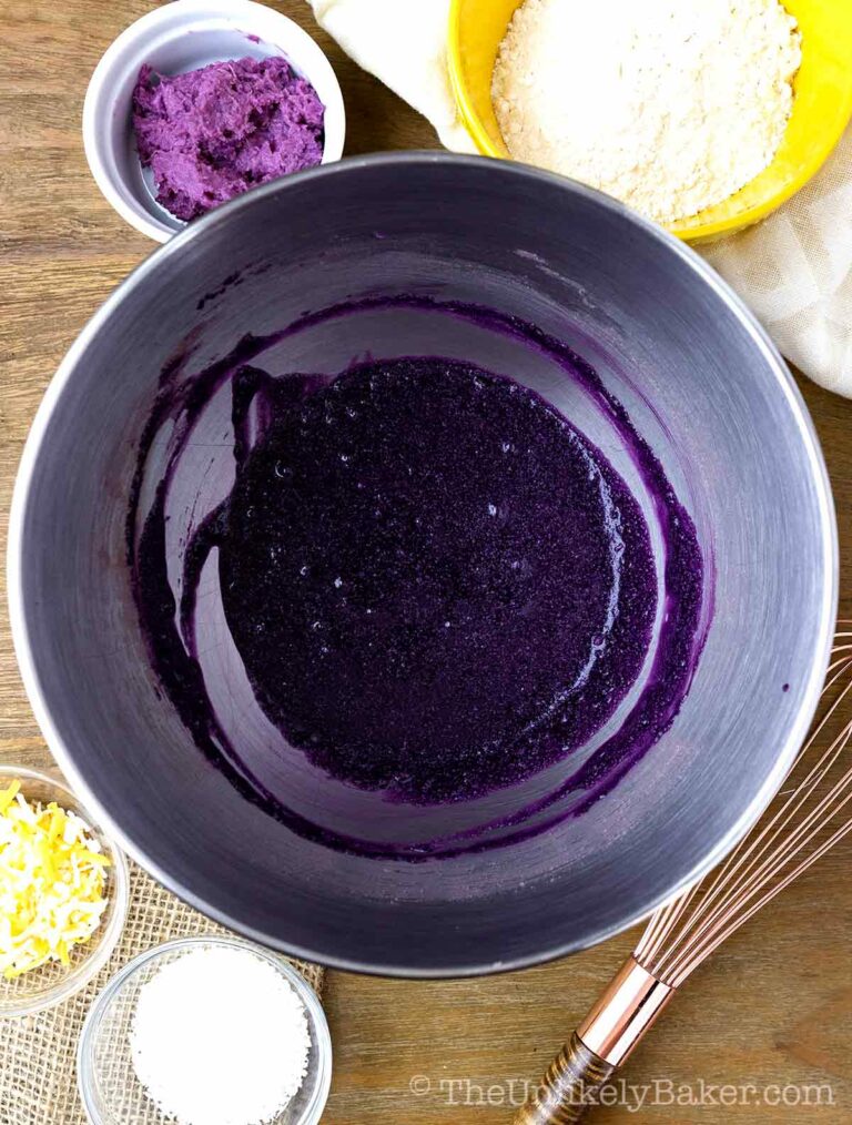 Baked Ube Donuts Recipe