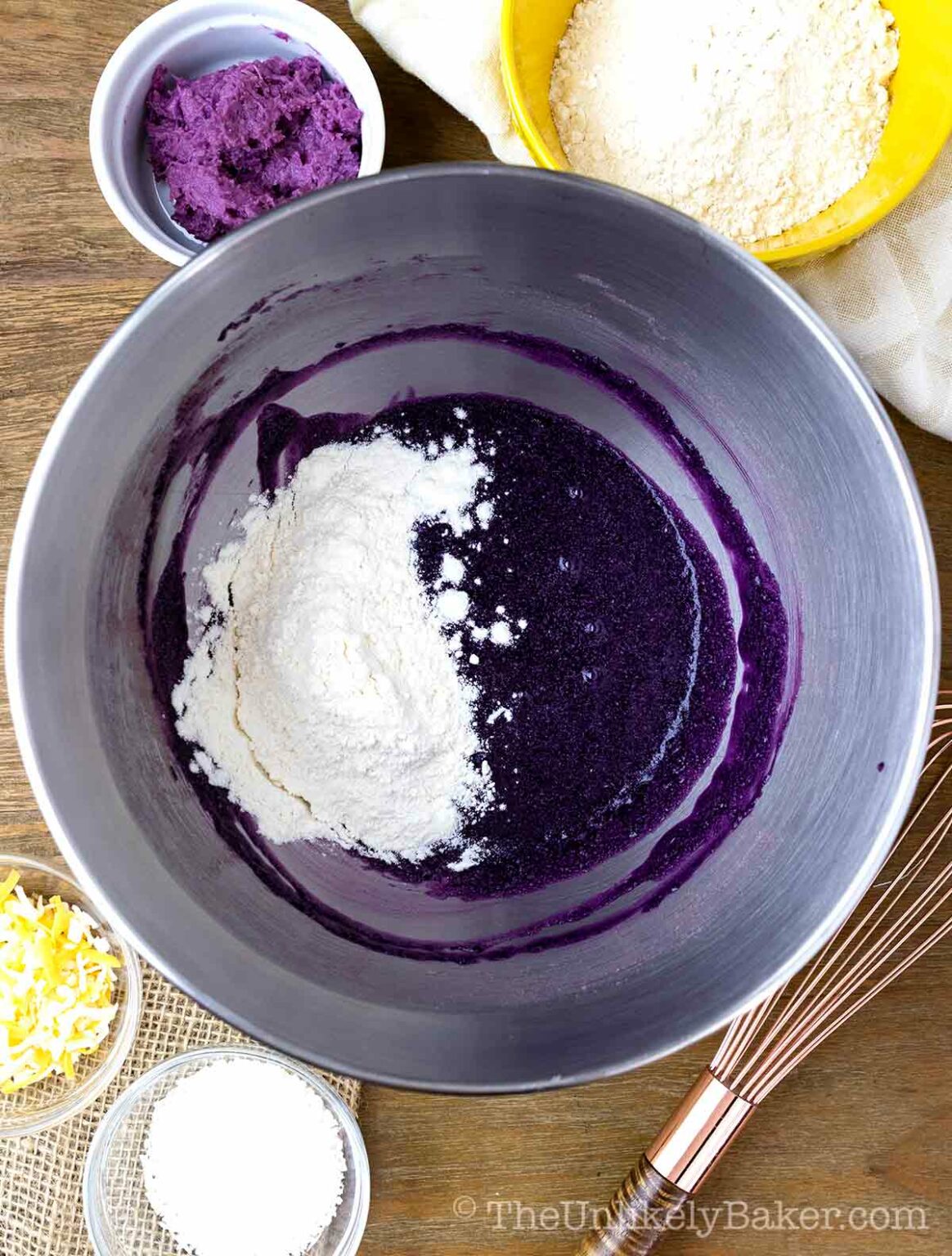 Baked Ube Donuts Recipe