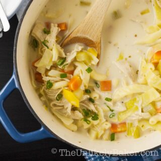 Chicken Sopas Recipe (Chicken Macaroni Soup Filipino Style)