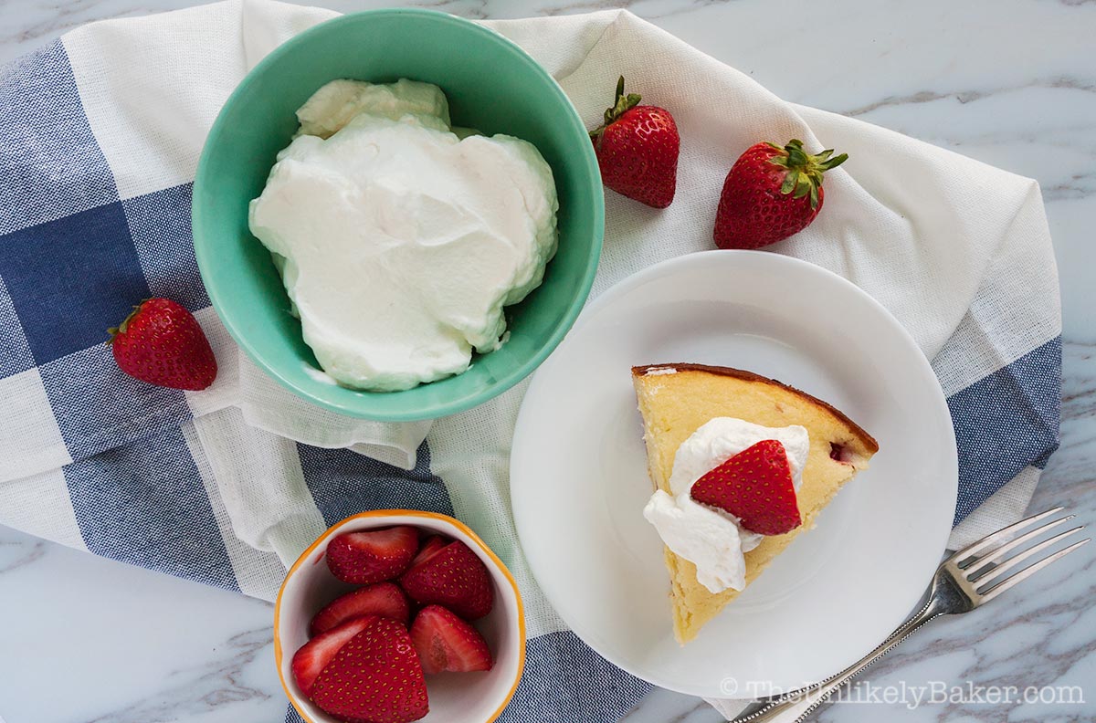 Strawberry Ricotta Cake (Easy No-Fail Recipe)