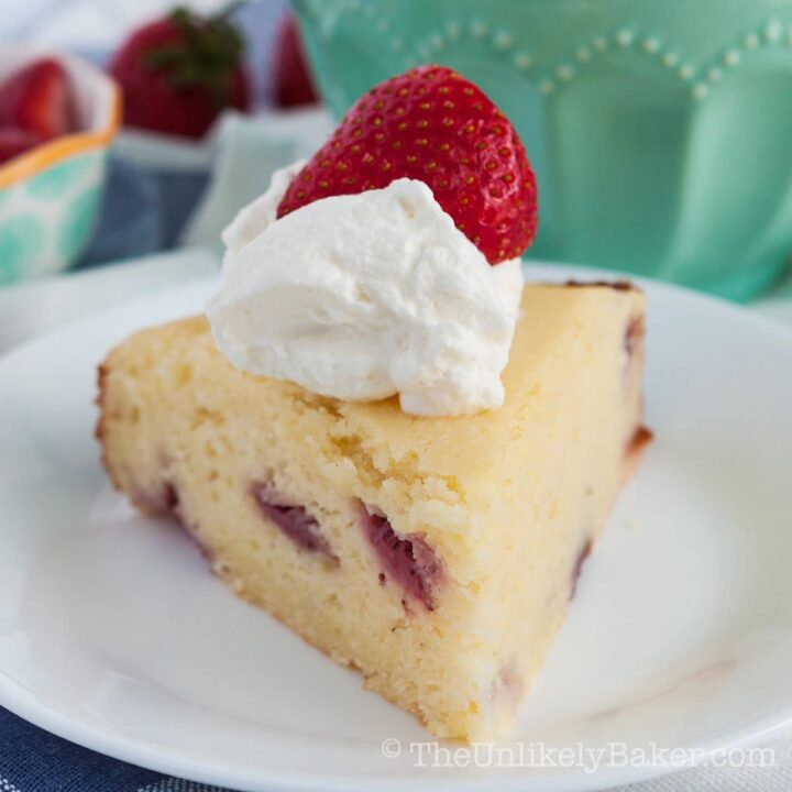 Strawberry Ricotta Cake (Easy No-Fail Recipe)
