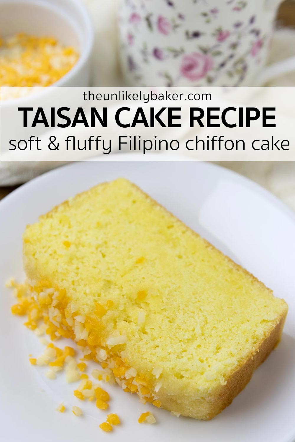 Taisan (Filipino Chiffon Cake Recipe)