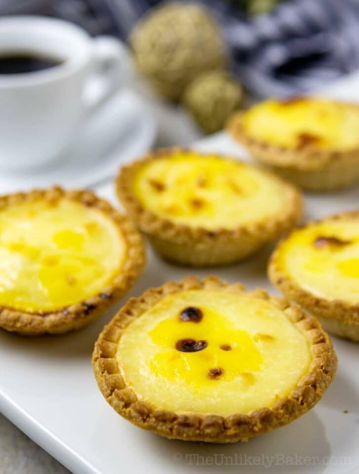 The Best Hokkaido Baked Cheese Tarts (Easy Recipe)