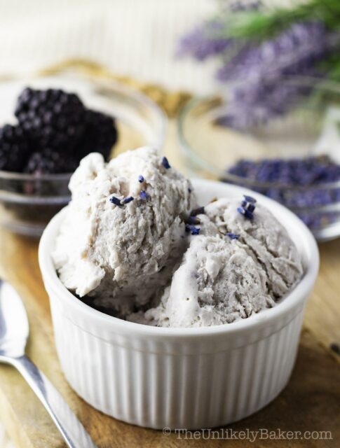 Lavender Ice Cream