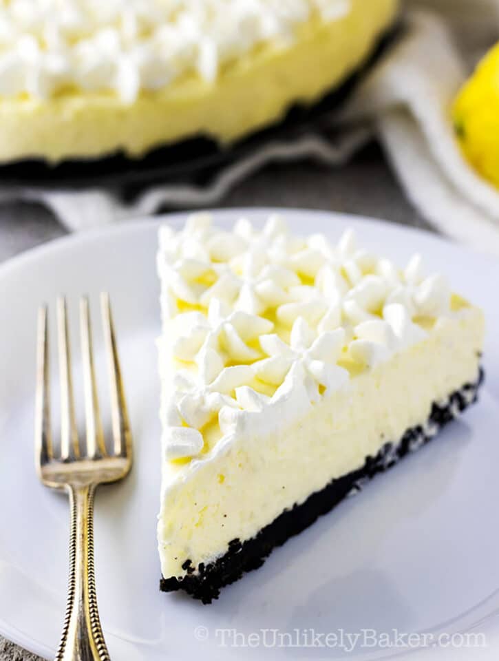 No Bake Lemon Cheesecake - Quick and Easy Recipe