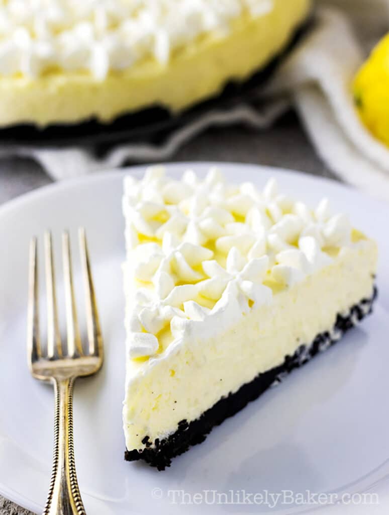 No Bake Lemon Cheesecake - Quick and Easy Recipe