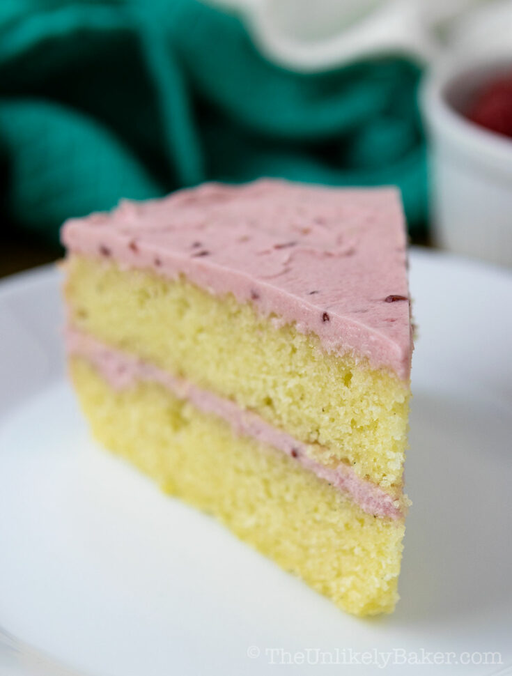 Raspberry Vanilla Cake