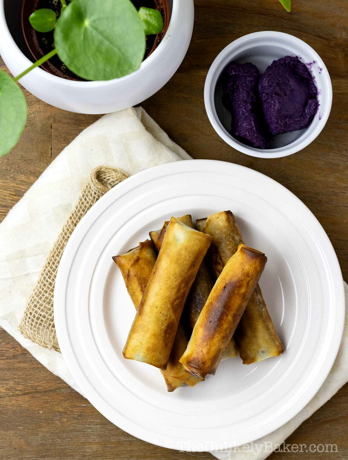 Ube Turon - The Unlikely Baker®