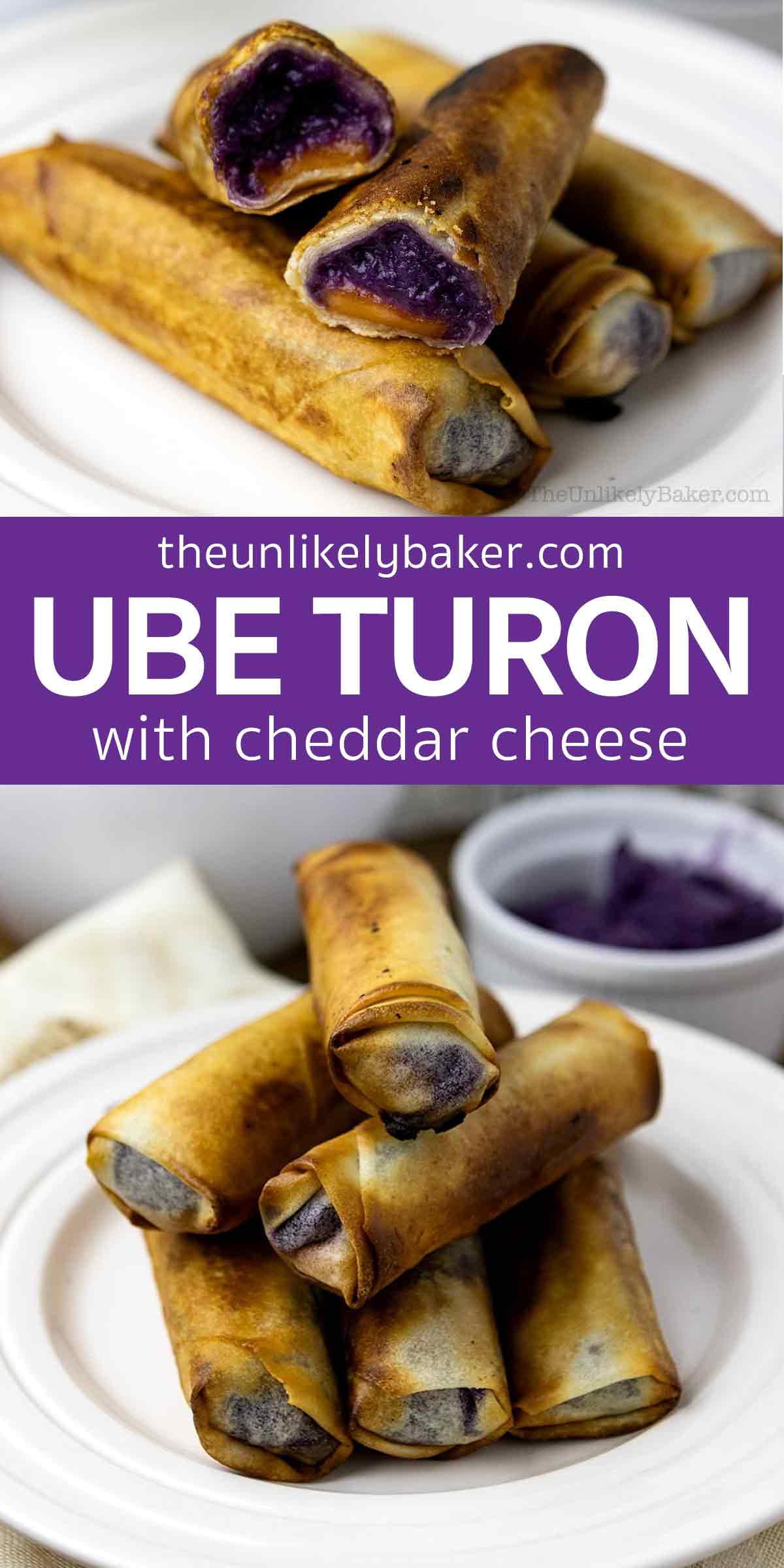 Ube Turon - The Unlikely Baker®