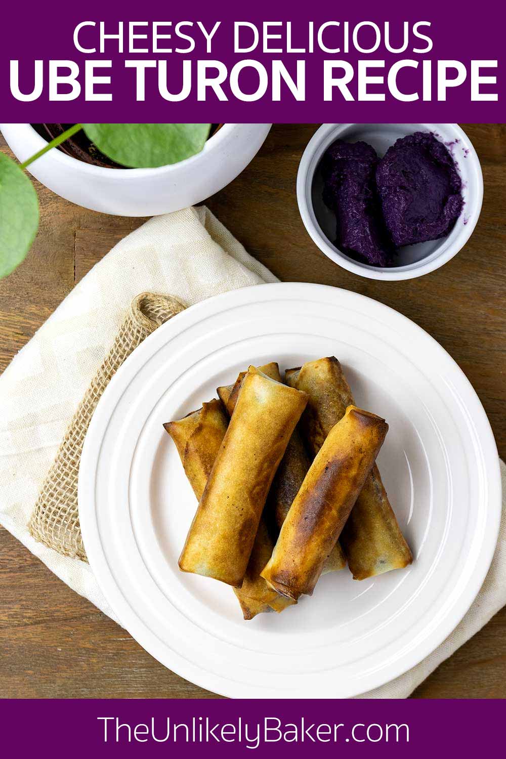 Ube Turon - The Unlikely Baker®