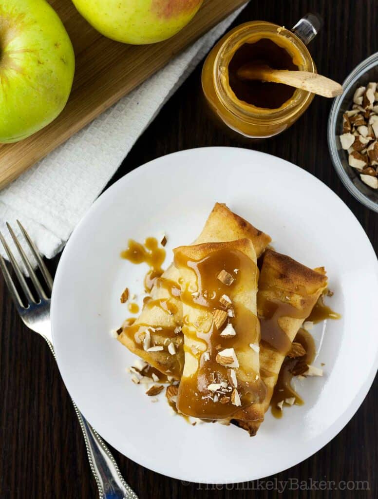 Apple Spring Rolls Recipe