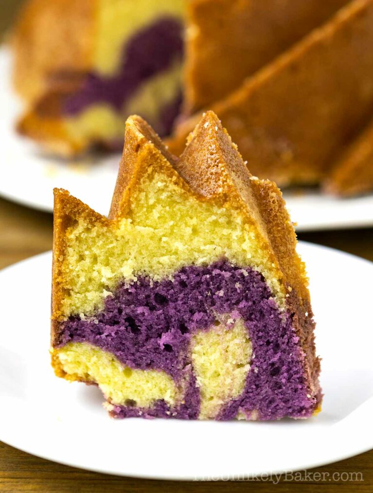 Ube Pound Cake