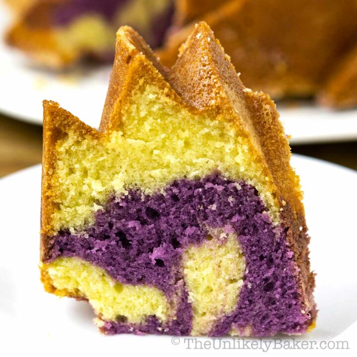 Ube Pound Cake