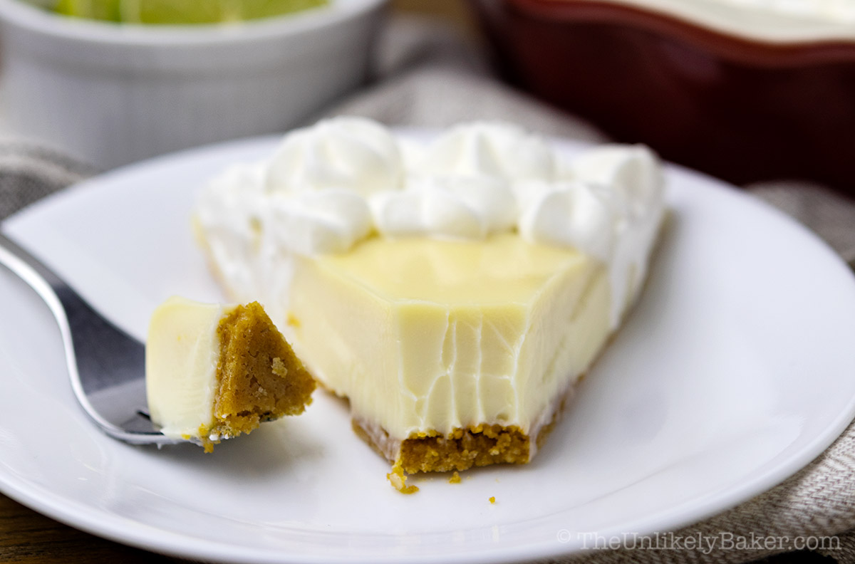Calamansi Pie Recipe - The Unlikely Baker®