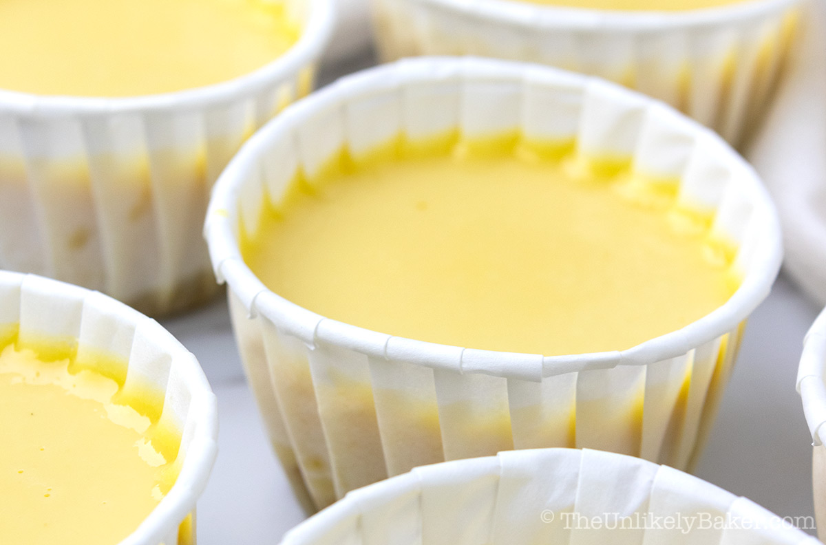 Flan Cupcakes Recipe - The Unlikely Baker®