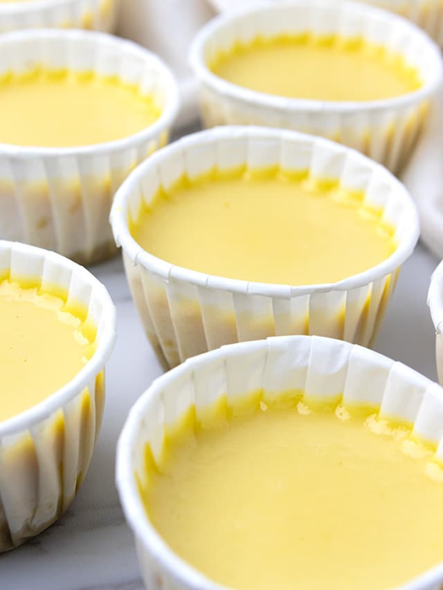 Flan Cupcakes