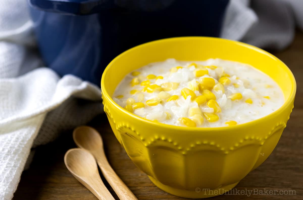 Ginataang Mais Recipe