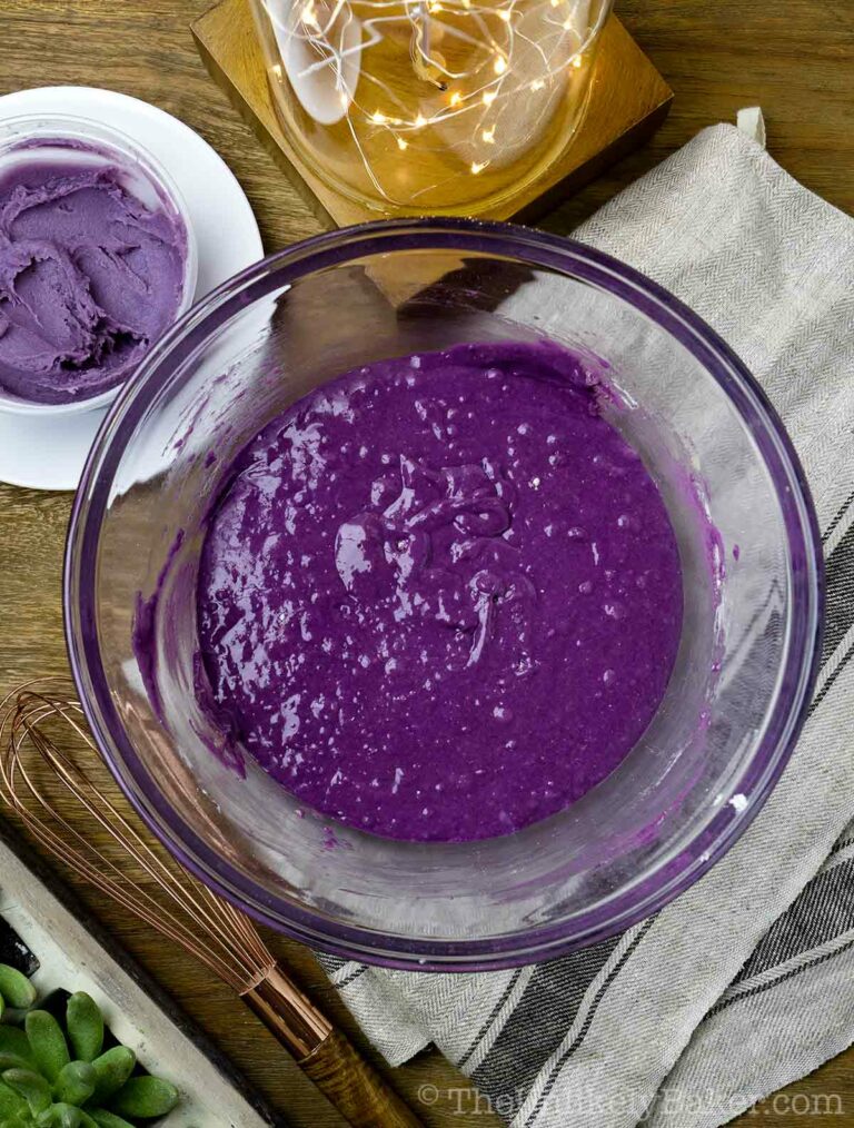 Ube Cake (Filipino Purple Yam Cake)