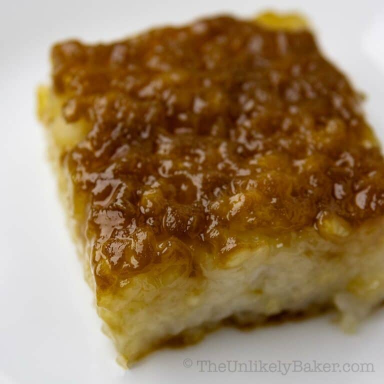 Bibingkang Malagkit - The Unlikely Baker®