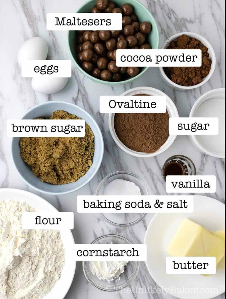 Ovaltine Cookies (Chocolate Malt Cookies)