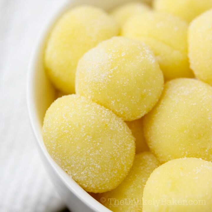 Filipino Yema Balls