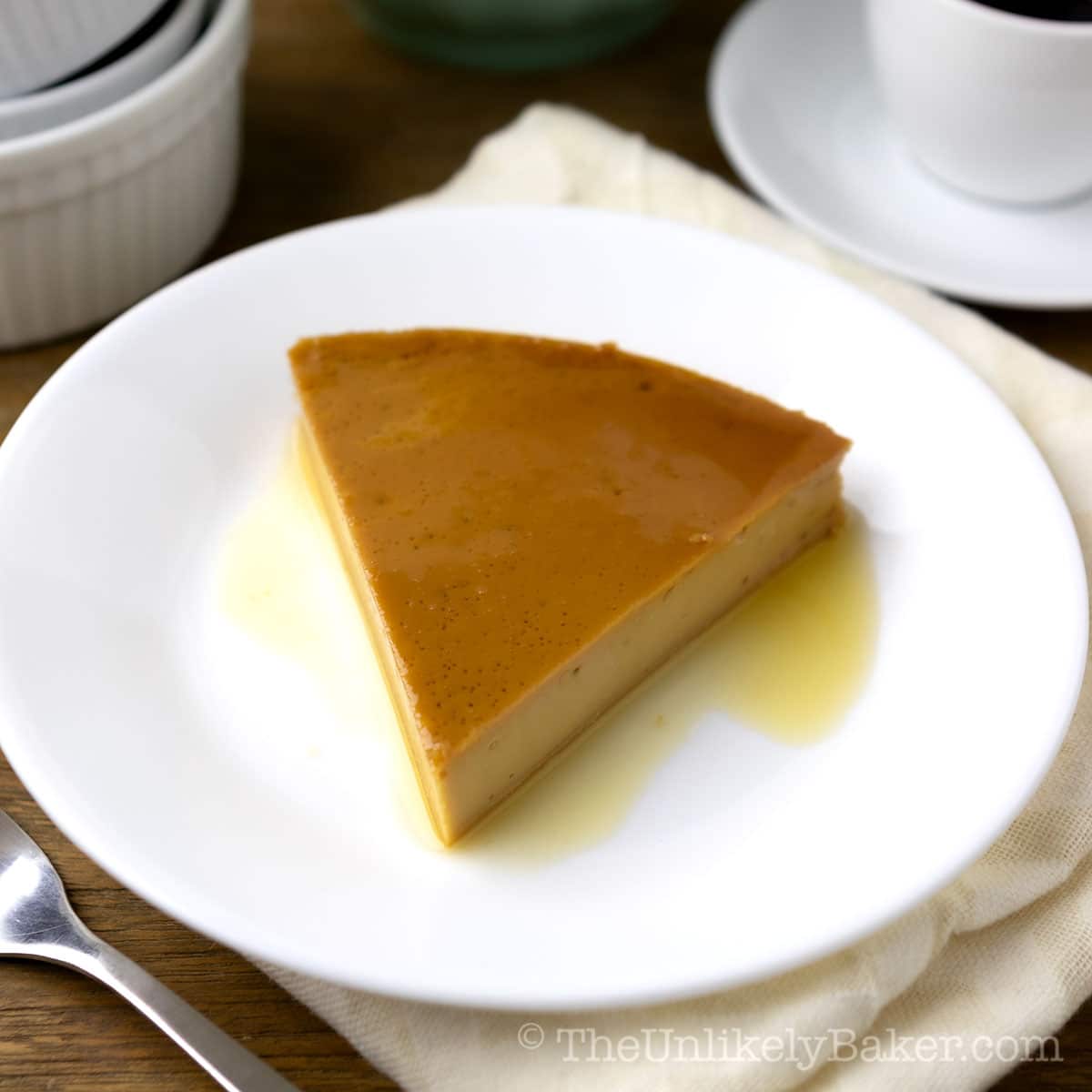 Ube Cake Flan